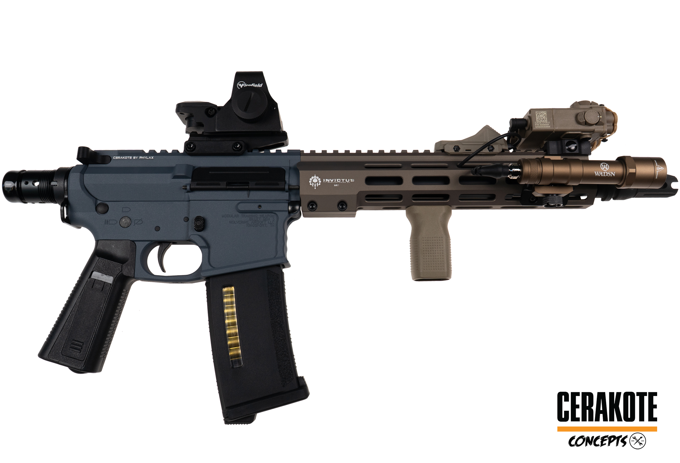 One of One Wolverine Airsoft MTW Unleashed 10" Cerakote - ab 18 Jahren ...
