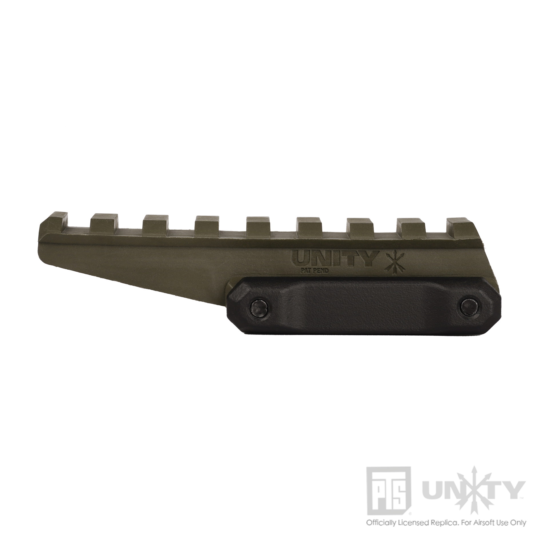 PTS Unity Tactical FAST Optic Riser (Polymer) od green | 110449