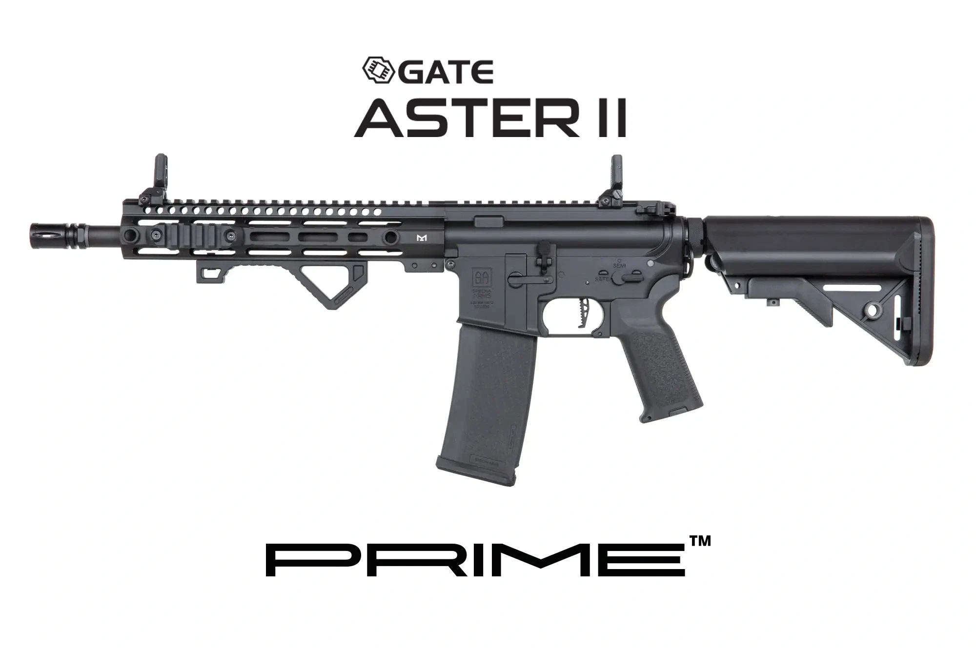 Specna Arms Prime SA-P20 mit Gate Aster II Schwarz S-AEG - ab 18 Jahren ...